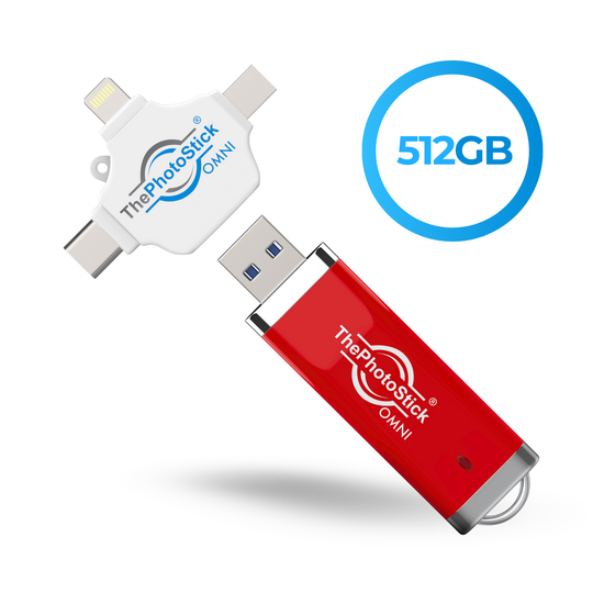 ThePhotoStick : USB Photo & Video Backup Stick - Save Memories & Free ...